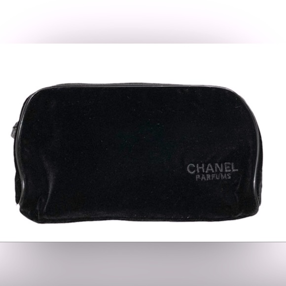 CHANEL | Bags | Chanel Makeup Cosmetic Pouch Bag | Poshmark